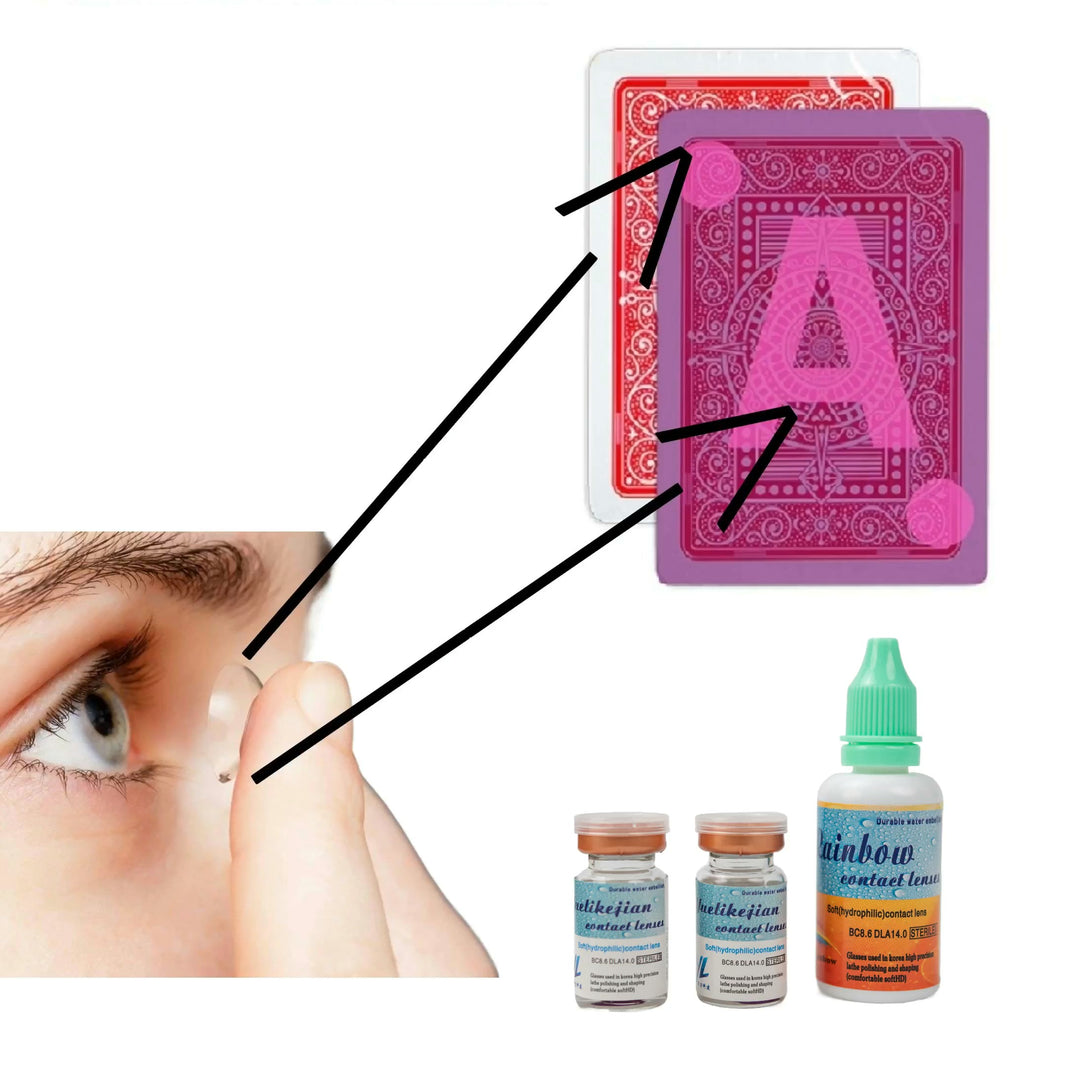Marked Cards Contact Lenses That Can See Through Poker Cards – ASAP ...